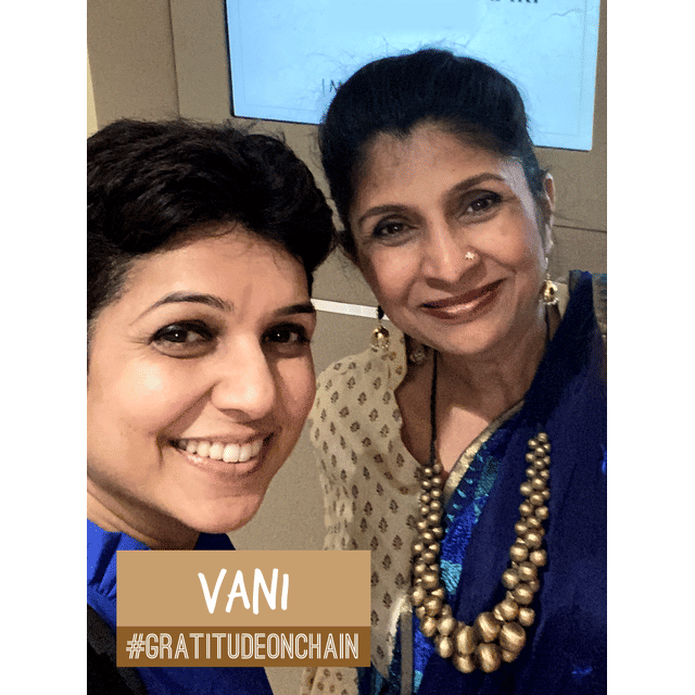 Grateful for Vani 🌟 by Kirthiga Reddy | Verix