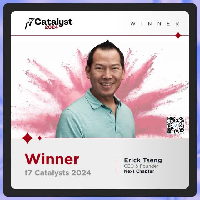f7 Catalysts 2024 Winner: Erick Tseng by f7 Ventures | Verix